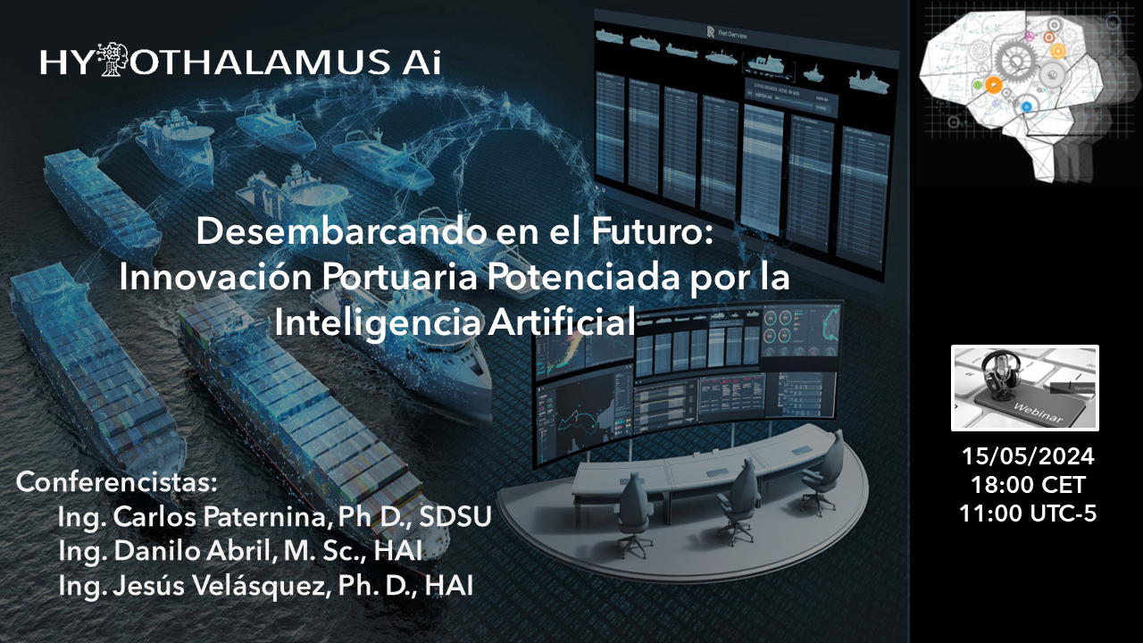 INNOVACIÓN PORTUARIA POTENCIADA POR LA INTELIGENCIA ARTIFICIAL ... INNOVACIÓN PORTUARIA POTENCIADA POR LA INTELIGENCIA ARTIFICIAL ...